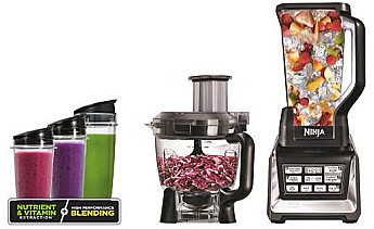 מעבד מזון Ninja BL682 Auto IQ 3 IN 1 נינג'ה - חמש שנות אחריות יבואן ...