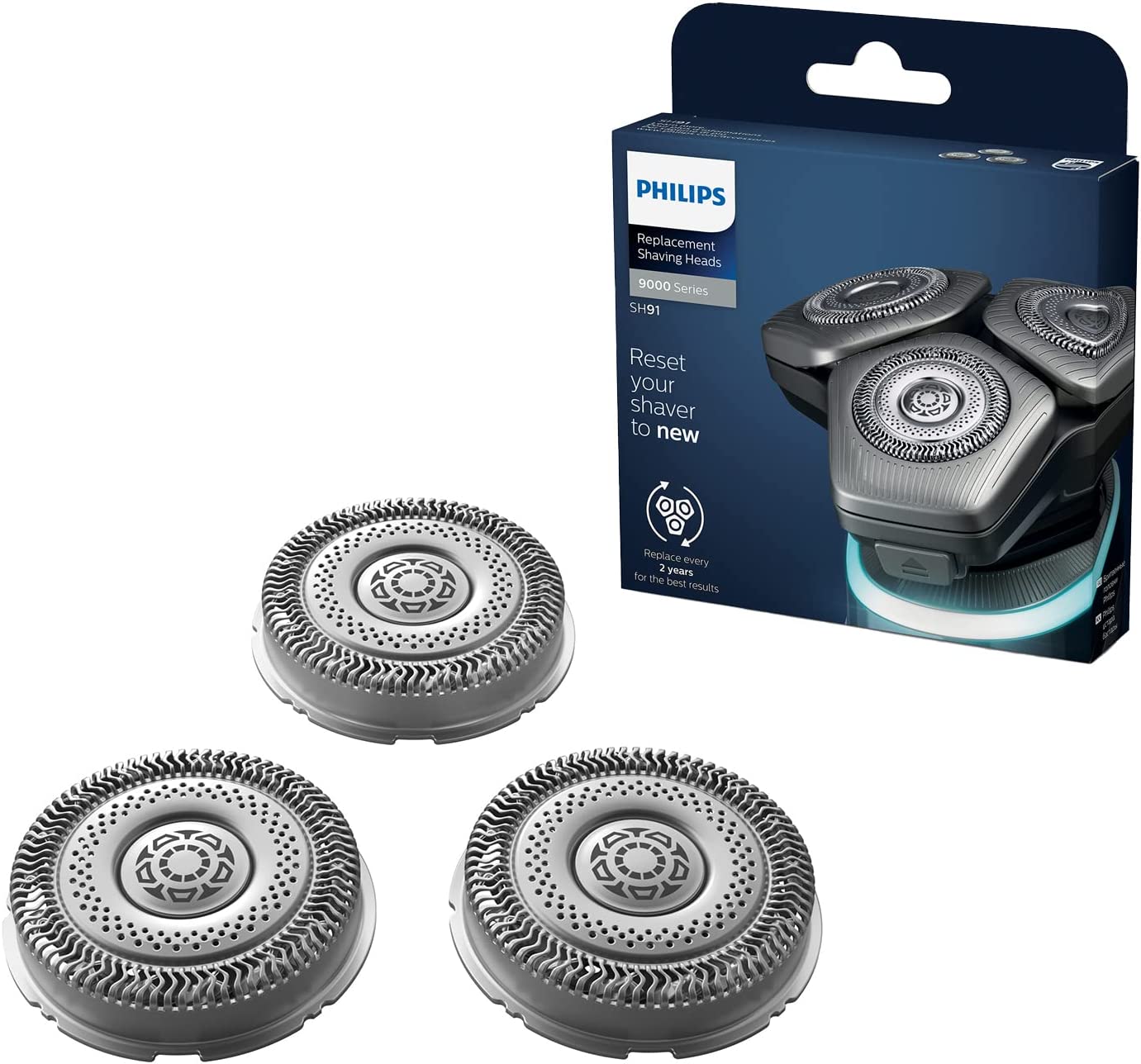 סט 3 סכינים דגם SH91 למכונת גילוח PHILIPS | חלפים למכונות גילוח ...