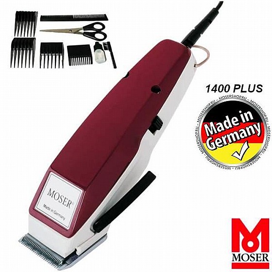 מכונת תספורת 1400 MOSER + | מכונות תספורת | גילוח ותספורת ...